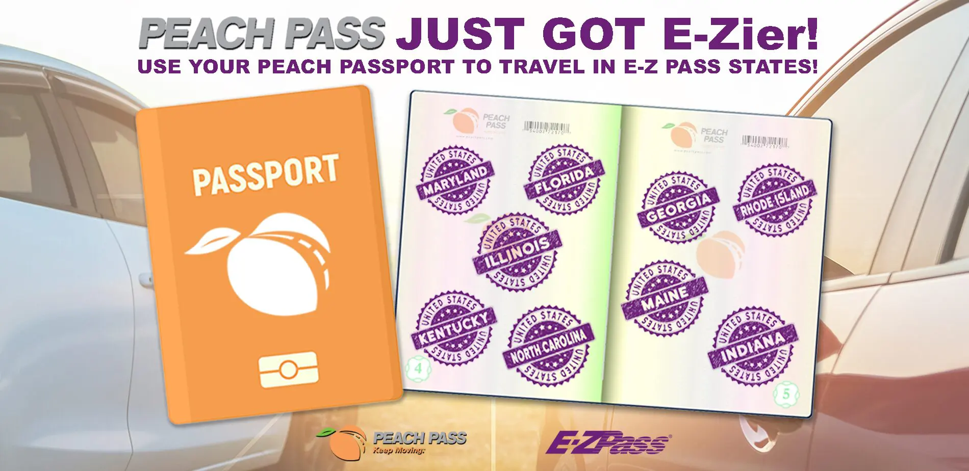 Peach Pass & E-ZPass | Seamless Toll Payments Across States - Peach ...